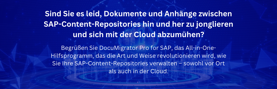 DocuMigrator Pro für SAP - ArchiveHub.io